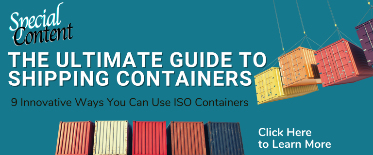 9 Ways You Can Use ISO Containers - Shipping Containers